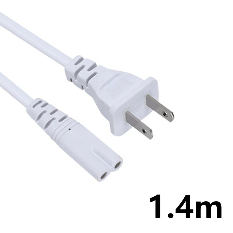Кабель питания DelightFire IEC C7 2-контактный 1.4m us plug