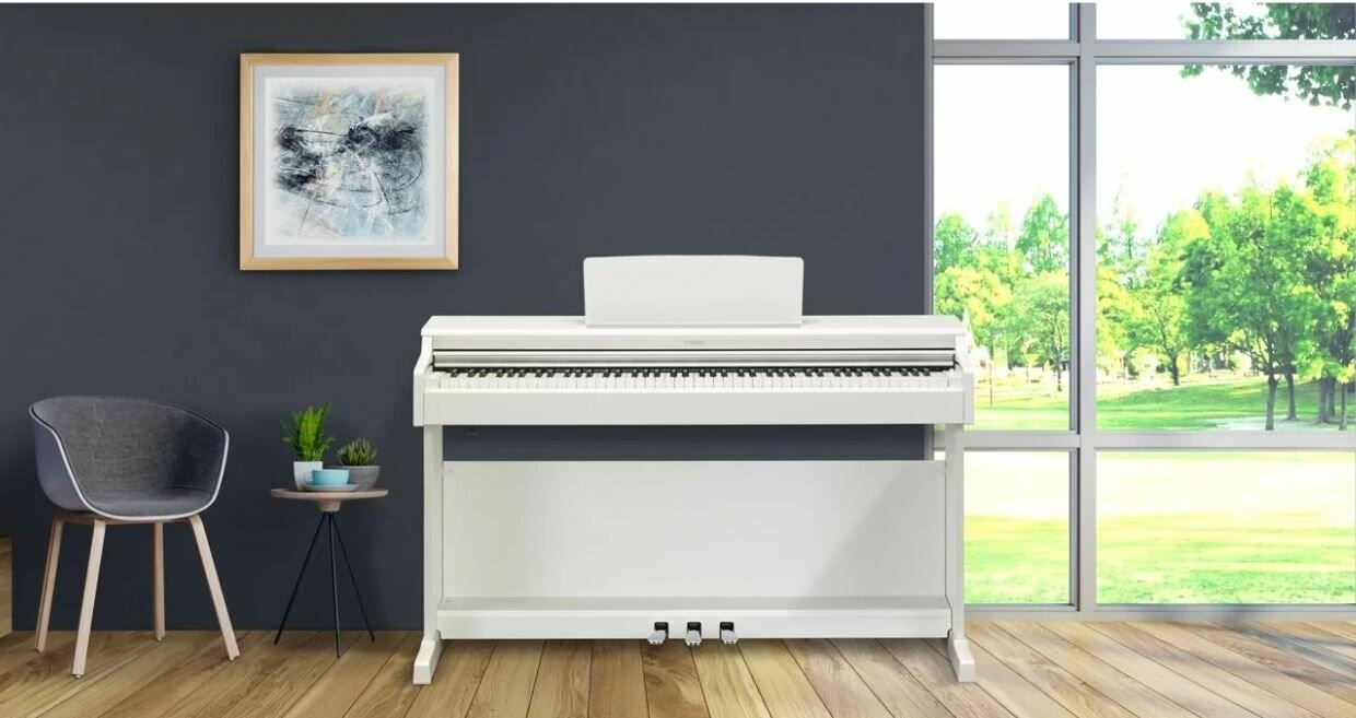 Yamaha YDP-145WH Цифровое пианино Arius