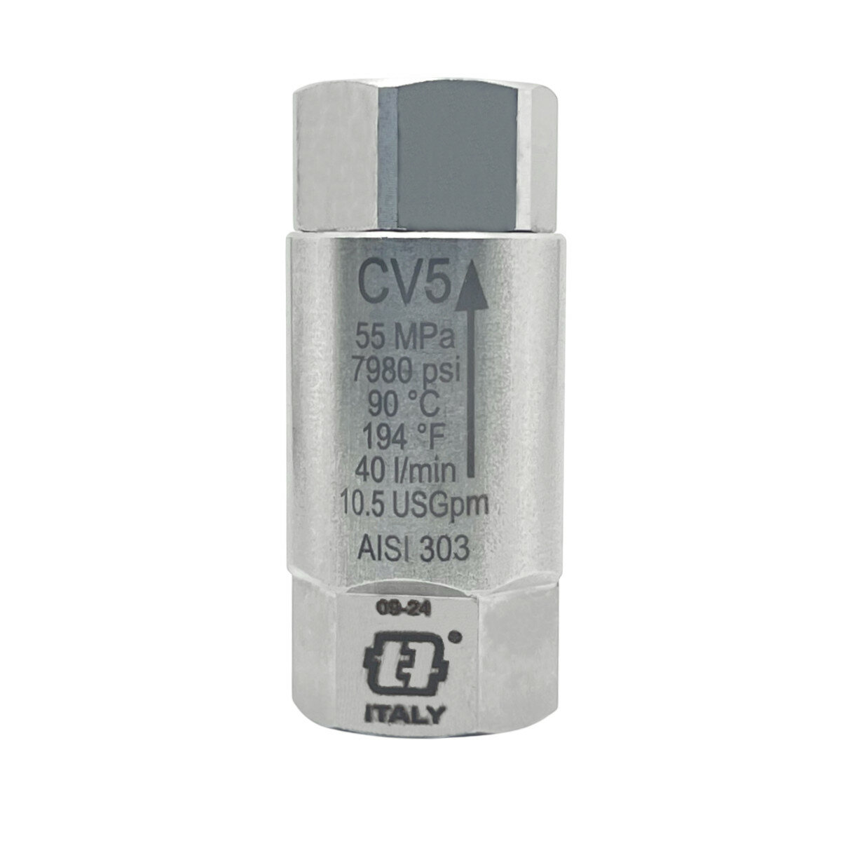 Обратный клапан CV5 3/8"F-3/8"F