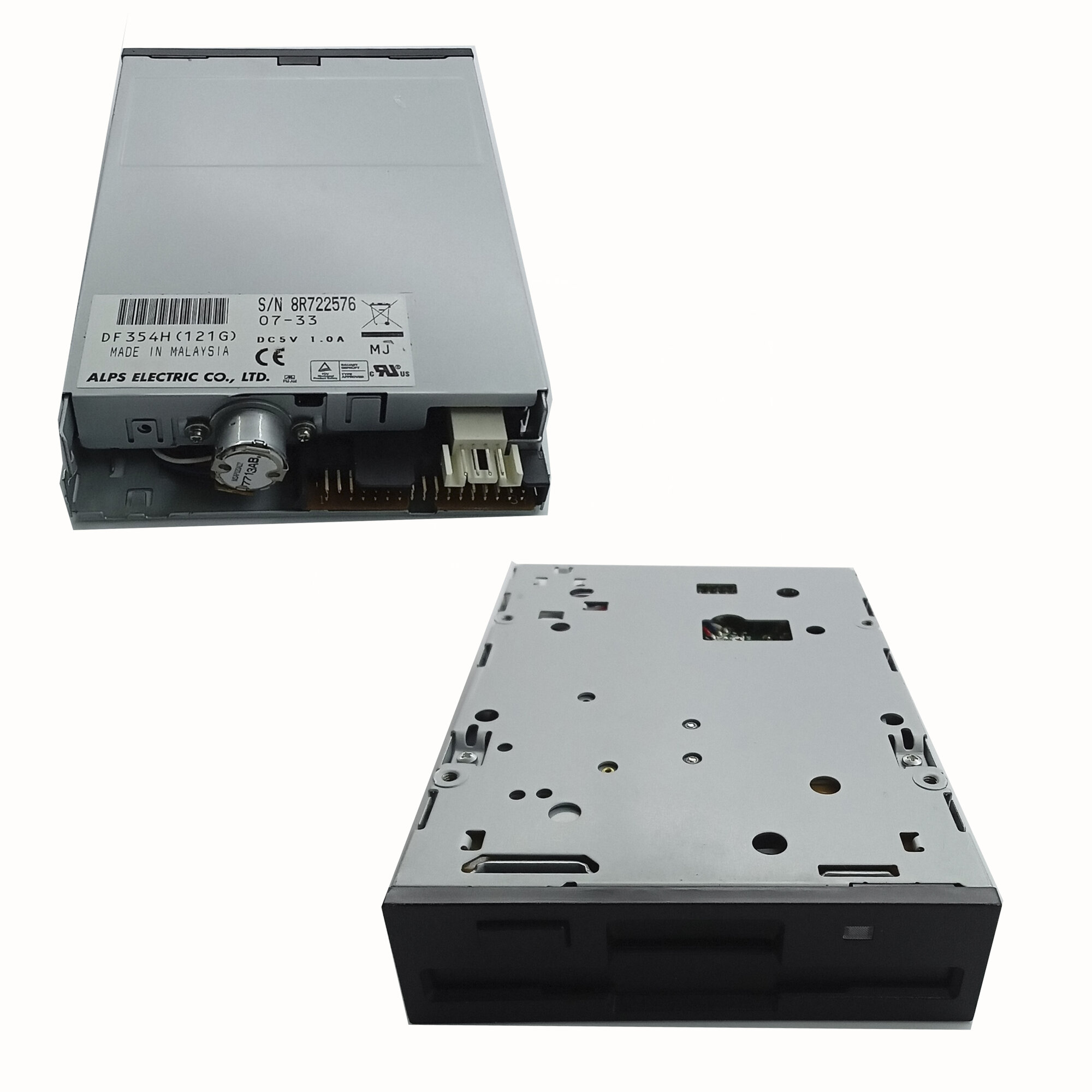 Флоппи-дисковод Alps Electric Co. DF354H(121G), черный