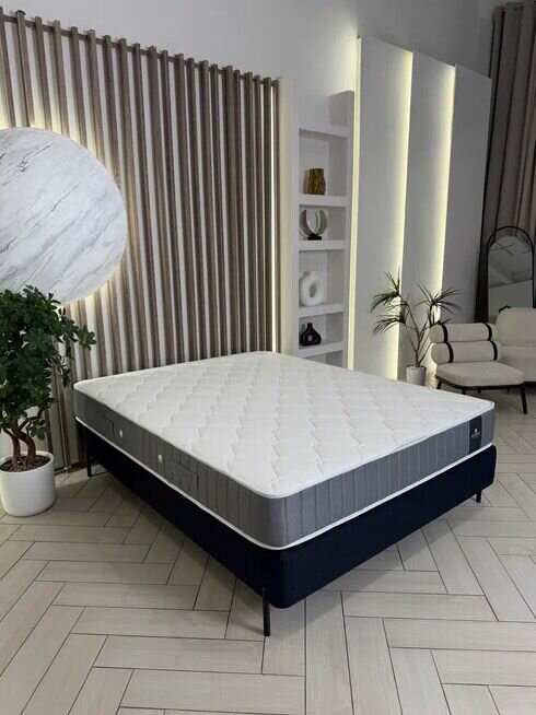 Матрас Materlux Palermo Cotone Maxi 210х205 высота 22 см анатомический средней жесткости Беспружинный — фото 1