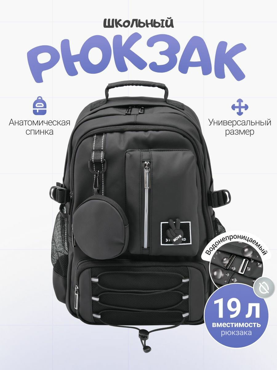 Рюкзак школьный для мальчика ортопедический