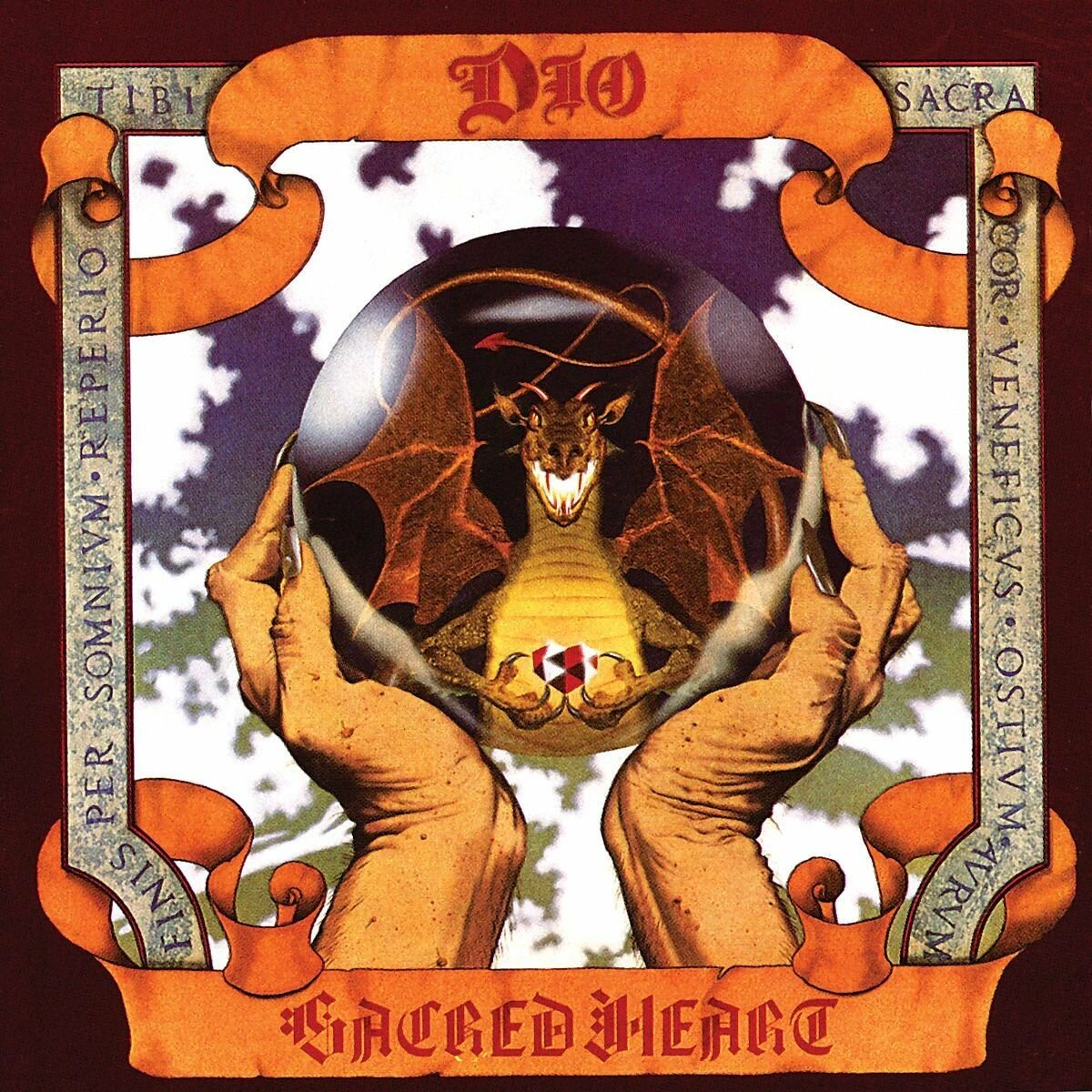 Dio: Sacred Heart (CD), 1985, Mercury, Диск Музыкальный