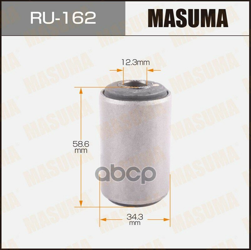 Сайлентблок задн. рессоры Masuma арт. RU-162