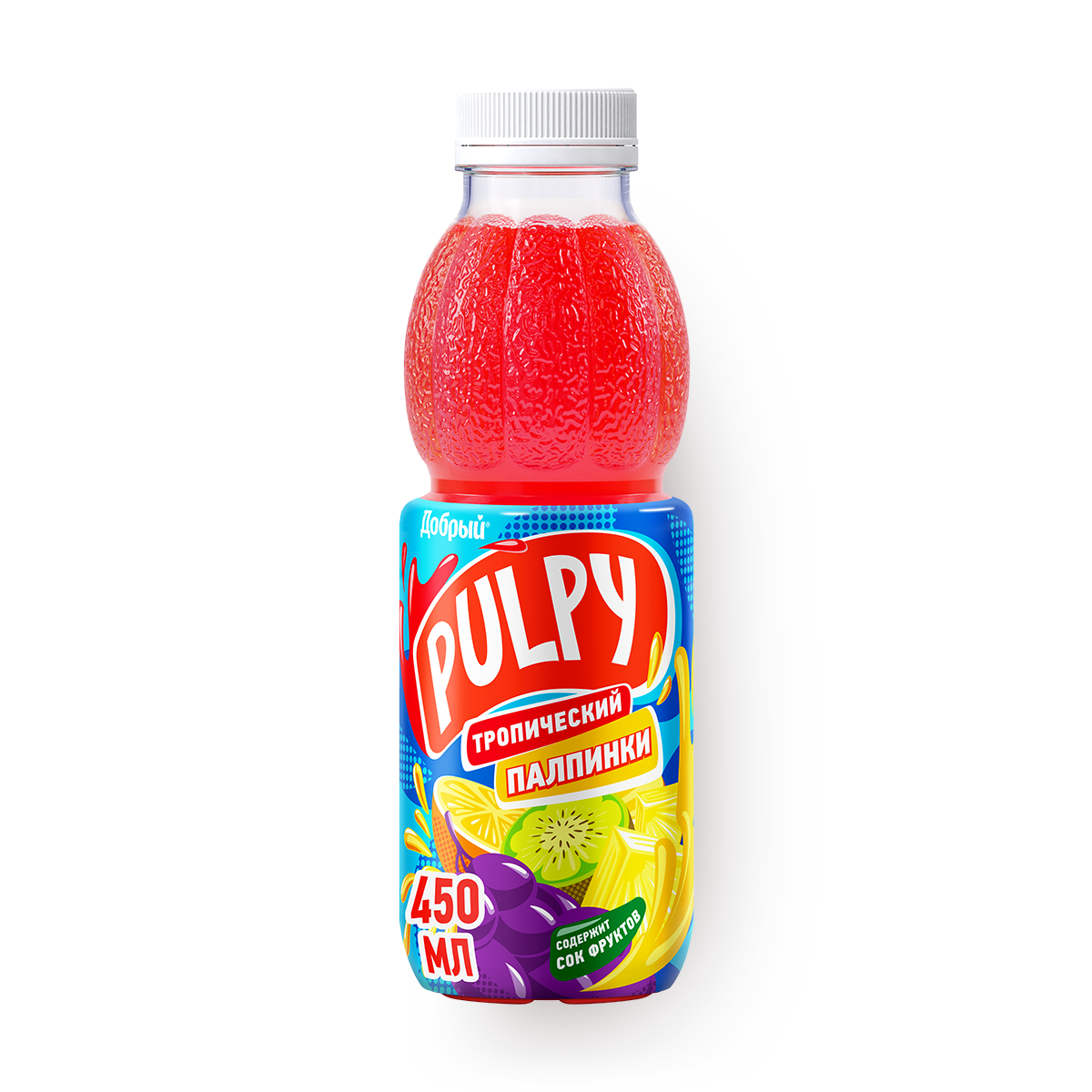 Напиток сокосодержащий Тропический «Добрый» Pulpy с мякотью
