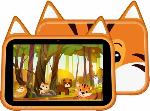 8" Планшет Kenshi Kids H20 LTE (Kids H20 LTE) 64 ГБ оранжевый - 1280x800, IPS, 4x2 ГГц, 3 ГБ, 4000 мА*ч, Android