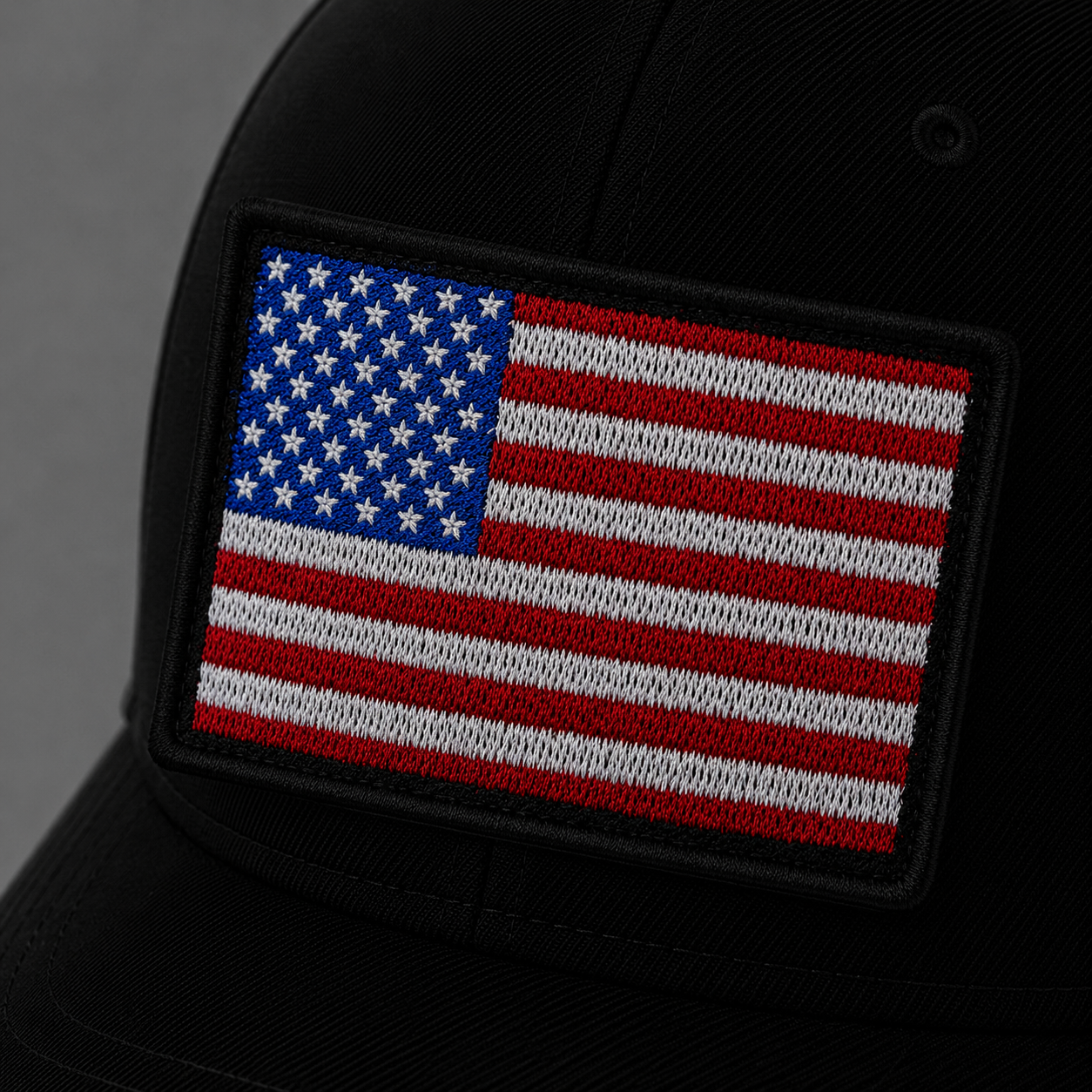 Нашивка, патч, шеврон на липучке "Флаг Америки США" 70x45mm PTC429