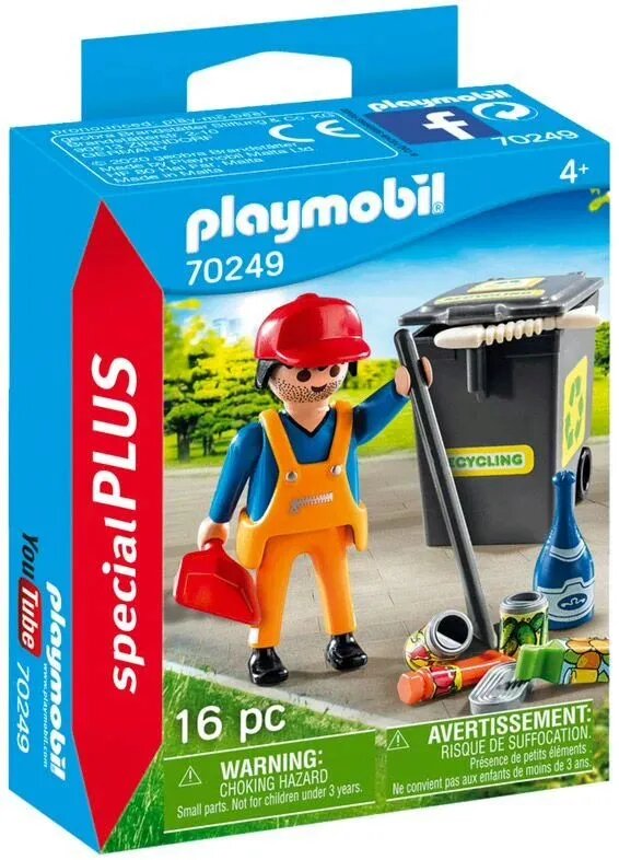 Playmobil-Мир Моби: Уборка улиц-70249