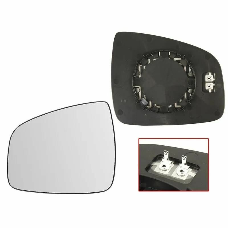 Полотно зеркала SAT ST-121-0013 LADA Largus 12-21, Renault Duster 10-21 слева/ Обогрев/ сферическое