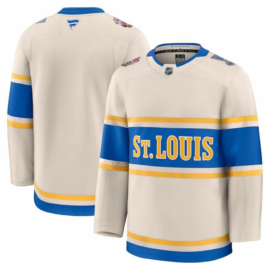 NHL майка хоккейная Сент-Луис Блюз Джерси St. Louis Blues Hockey jersey хоккейная форма спортивная майка игровая джерси