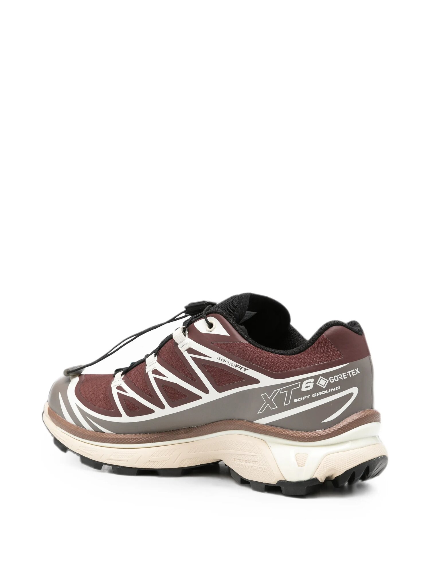 Кроссовки Salomon XT-6, размер 4.5 UK, коричневый/серый/оранжевый — фото 1