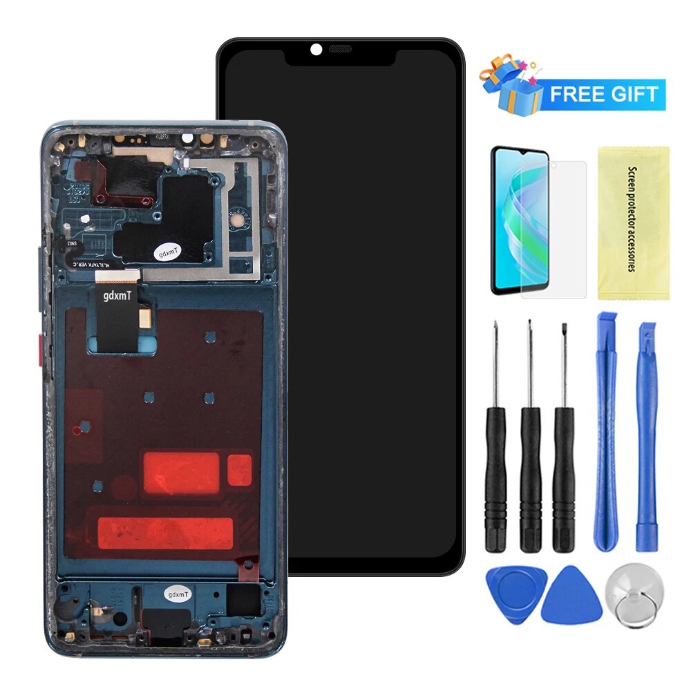 6,39 'для HUAWEI Mate 20 Pro LYA-L09 L29 AL00 ЖК-дисплей, сенсорный экран, дигитайзер в сборе для HUAWEI Mate 20 Pro, детали