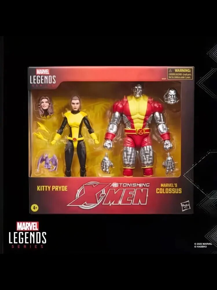 Фигурка Hasbro Marvel Legends Toys Костюм призрачной кошки Katie Pride от X-Men Steel Lux