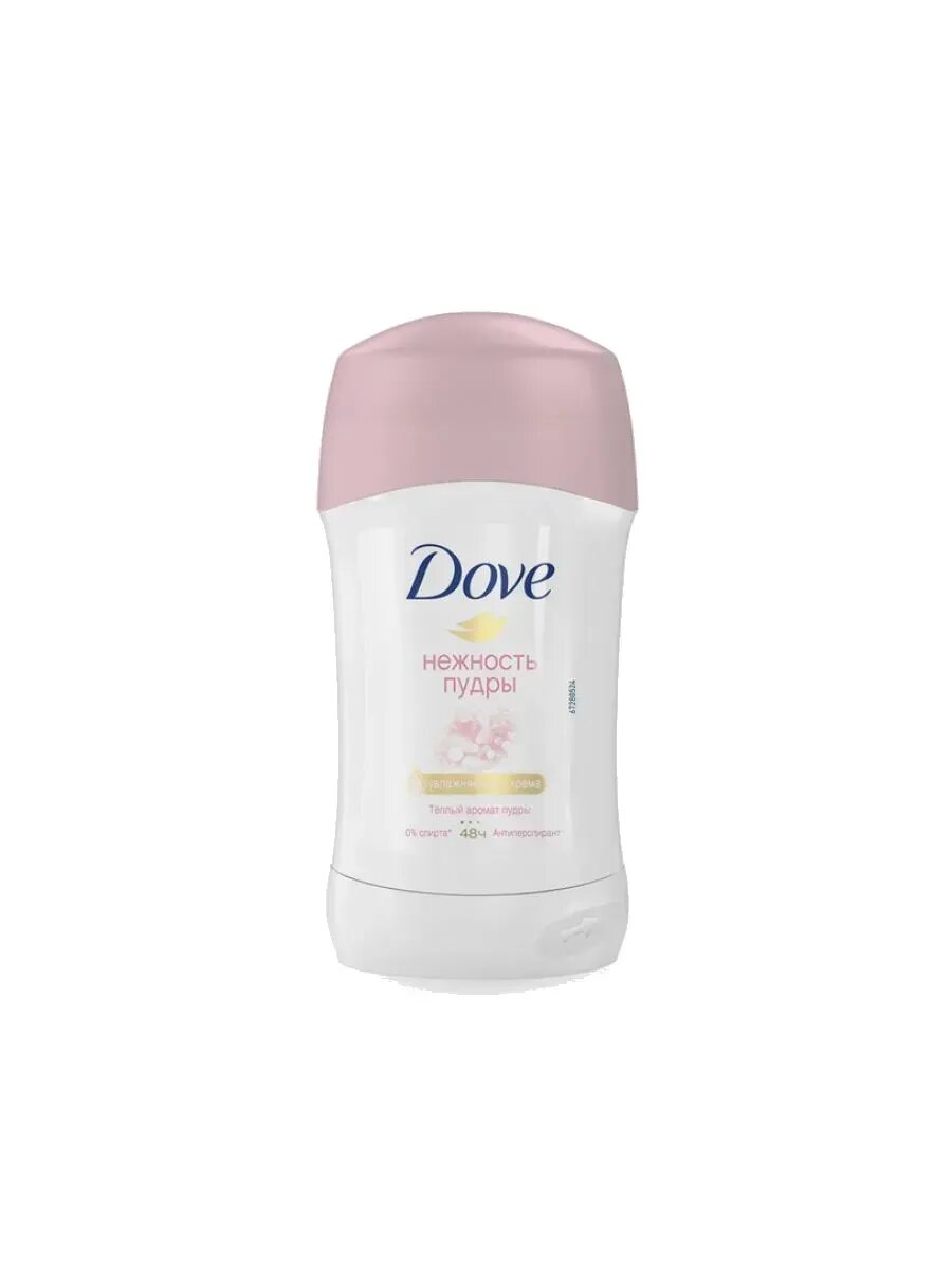 DOVE Нежность пудры, Дезодорант-стик, 40мл