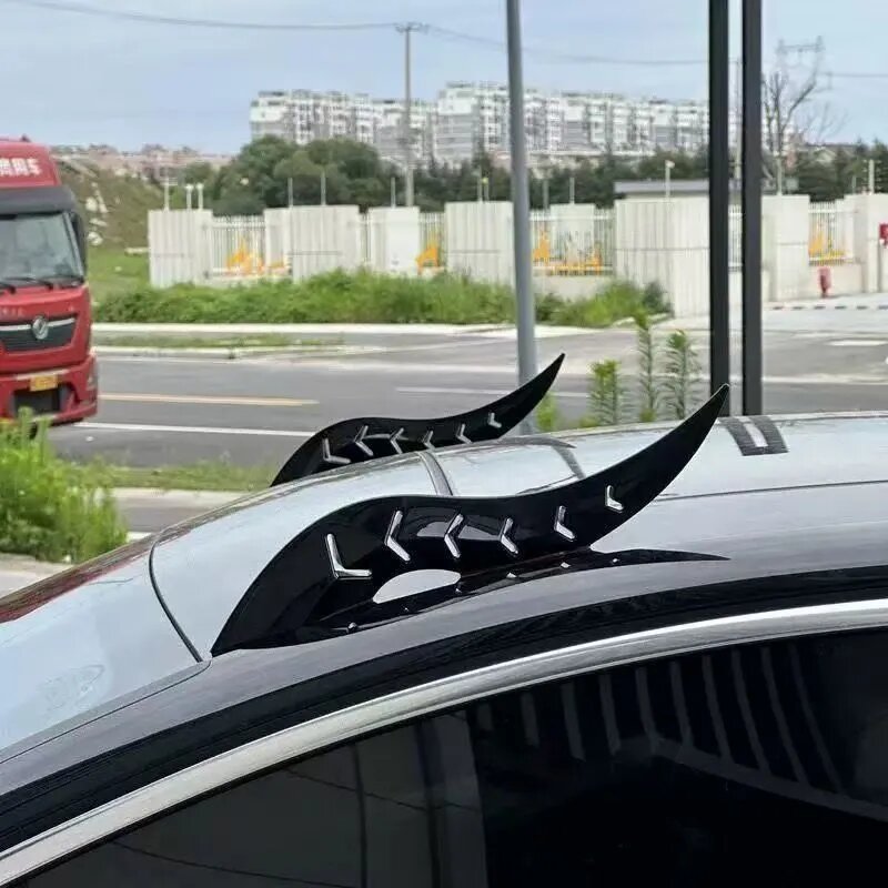 Эксклюзивные декоративные рога дракона для автомобильного тюнинга черное