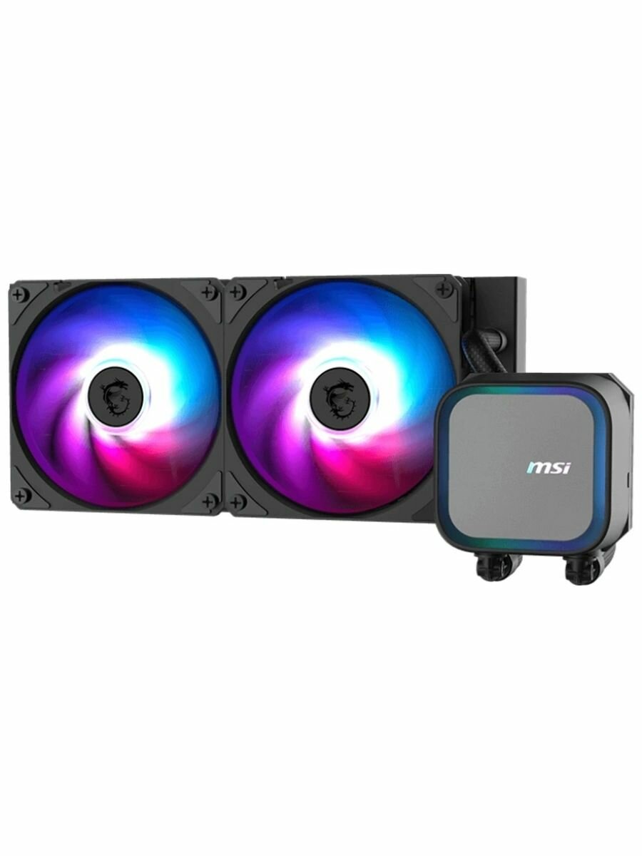 Система водяного охлаждения MSI Mag Coreliquid A13 240 3-pin TDP 280 Вт 62.6cfm 120мм