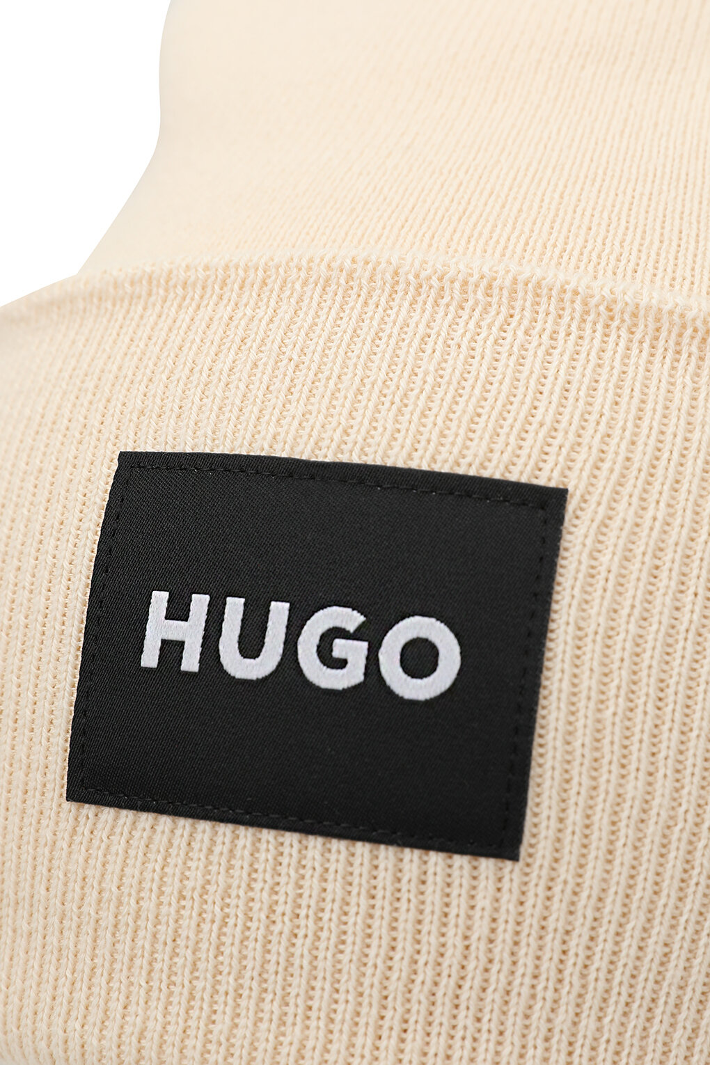 Шапка HUGO для женщин, размер onesize, бежевый — фото 1