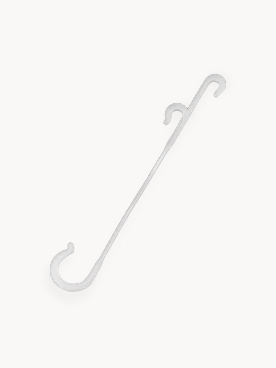 Кистедержатель для подвязки растений с двойным крючком 16см 50шт