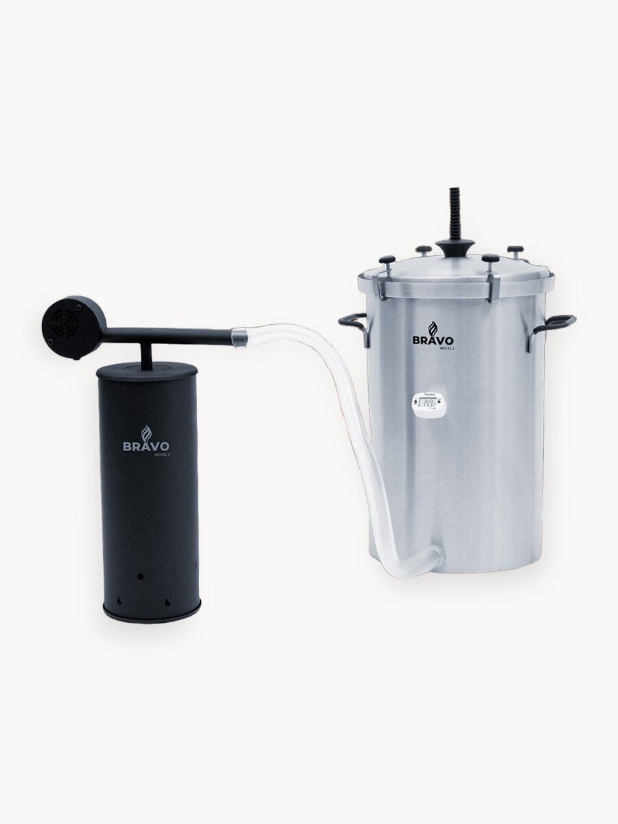 Коптильня Helicon Bravo 2 с дымогенератором, 20 литров, для горячего и холодного копчения