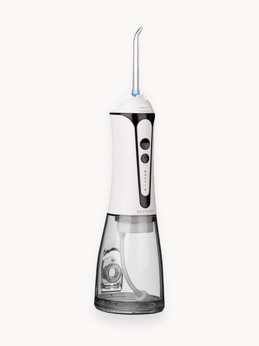 Ирригатор Revyline 450, 5 режимов, питание от аккумулятора, USB, белый