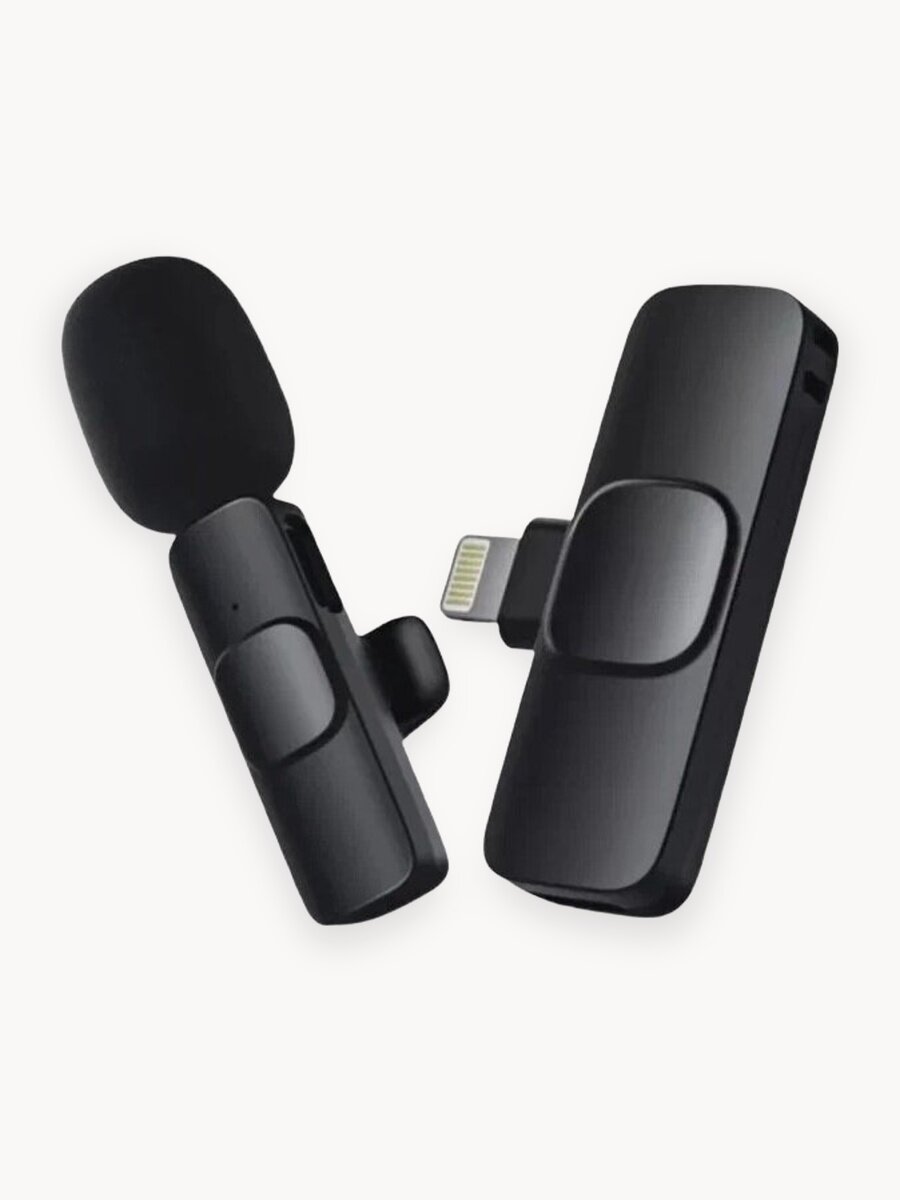 Беспроводной микрофон K9 Lightning (черный)