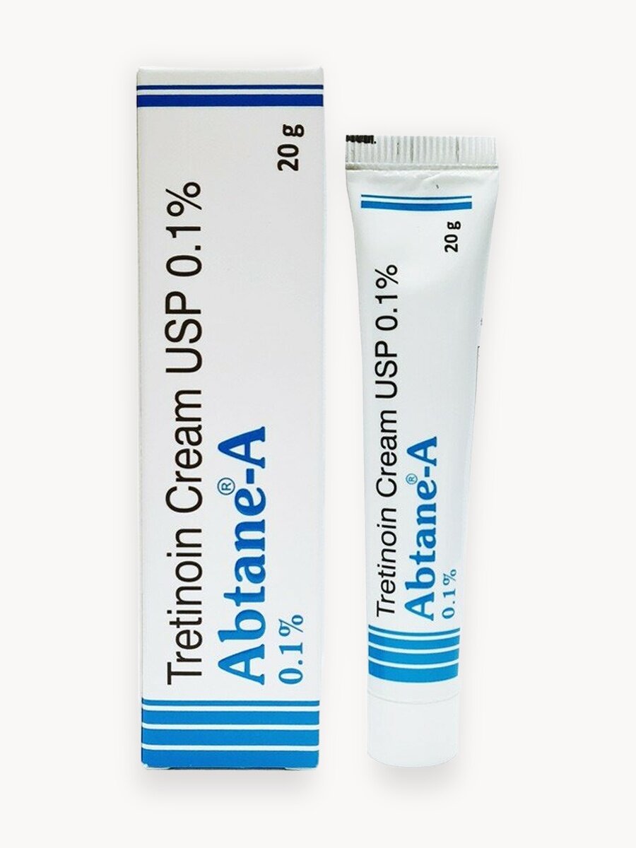 Омолаживающий крем Абтан-А Третиноин, 0,1% (Abtane-A Tretinoin Cream USP), 20 грамм