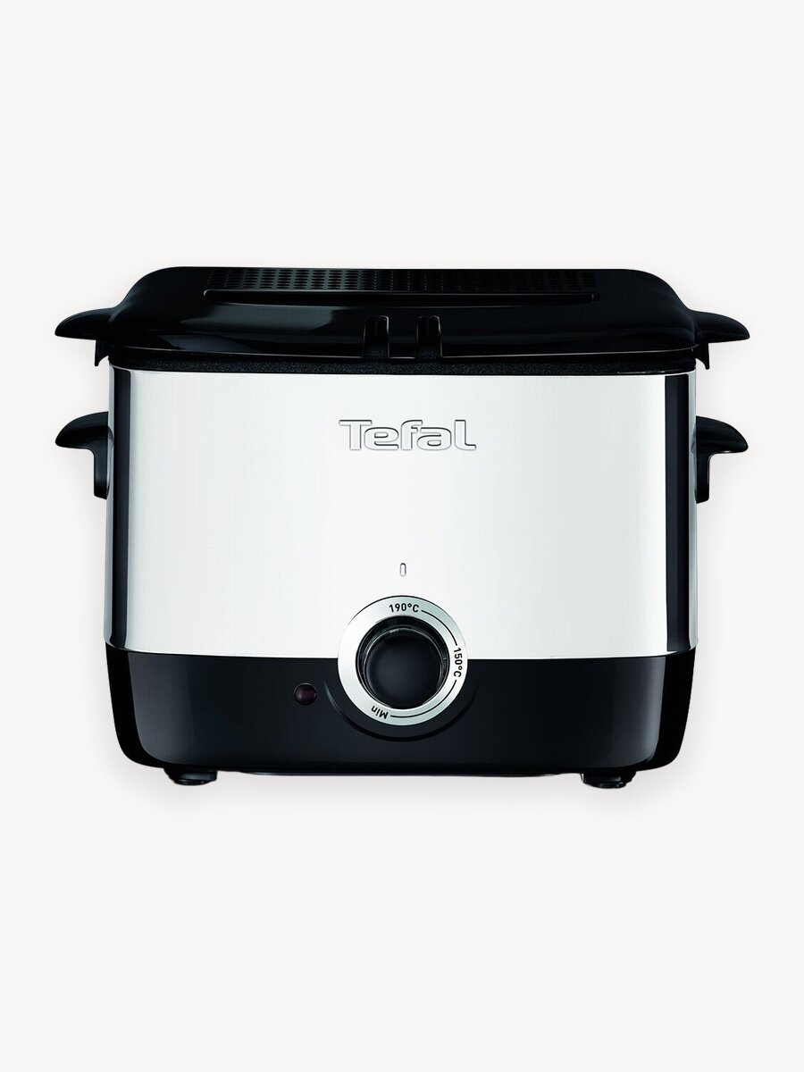 Фритюрница Tefal Minifryer FF220015, серебристый/черный