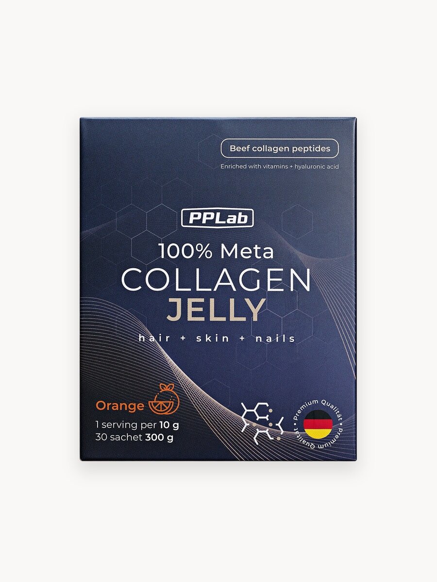 Коллаген желе с гиалуроновой кислотой и витаминами Апельсин