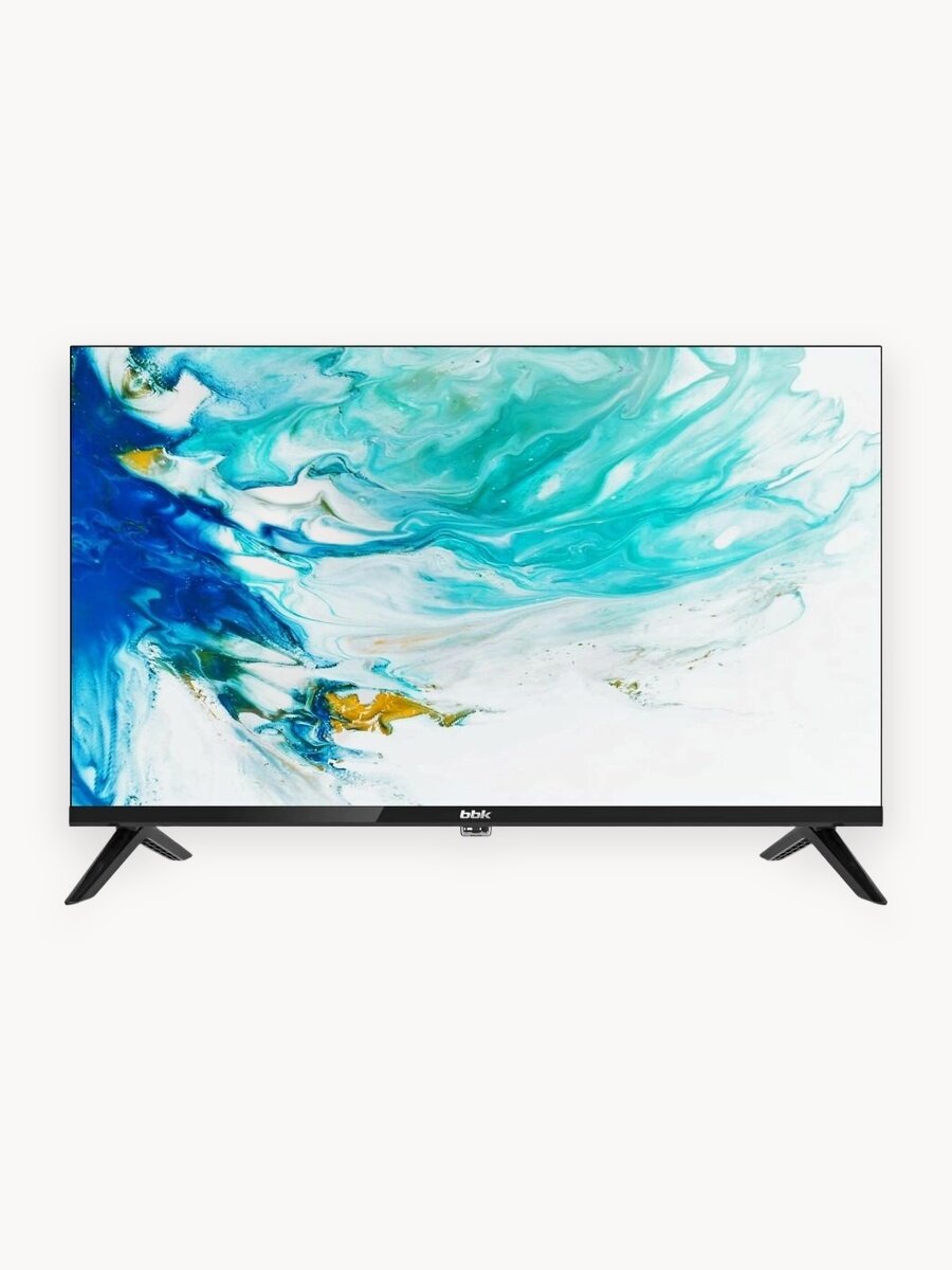 Телевизор BBK 24LEM-1033/TS2C (B) 24" (61 см) HD LED, DVB-T2/C/S2, безрамочный, 60 Гц, для кухни, черный