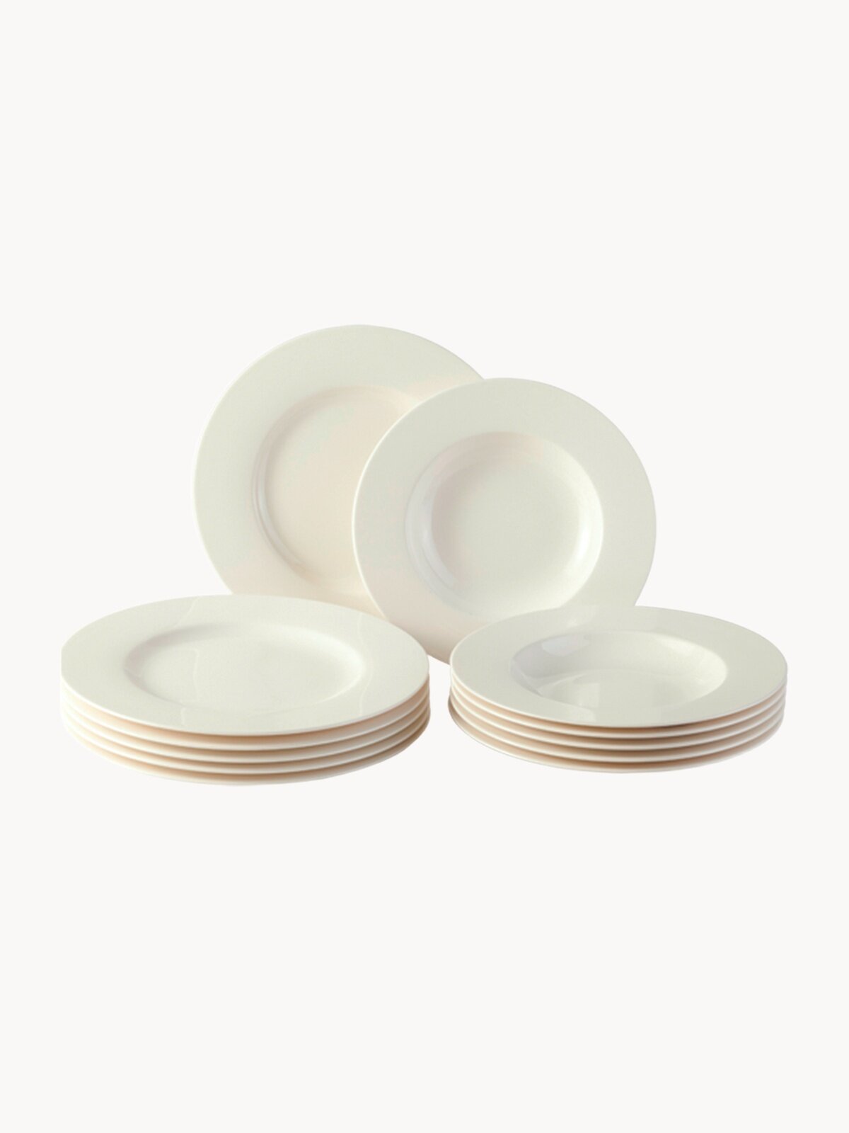 Столовый сервиз Villeroy & Boch Basic White Dinner Set VIVO