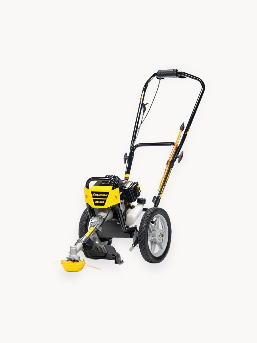 Газонокосилка бензиновая CHAMPION LMH4412, 432 мм, несамоходная, без травосборника