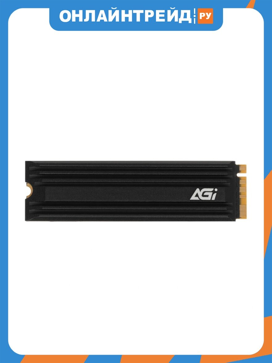 Накопитель SSD Agi PCIe 4.0 x4 512GB 512G4LAI828-CB AI828 M.2 2280