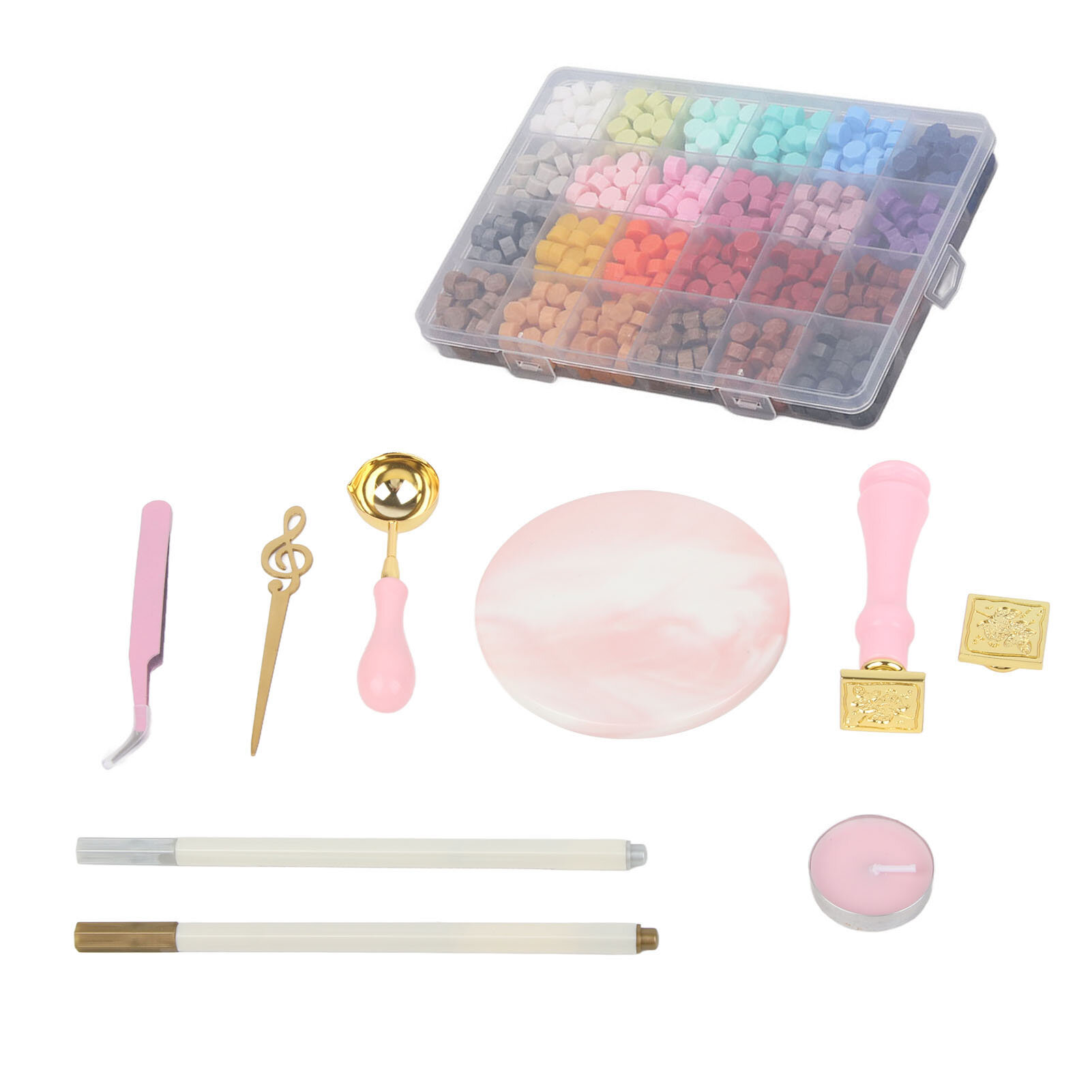 Набор для самостоятельного изготовления восковых фигурок в стиле ретро, легко плавящийся портативный винтажный набор для изготовления букв