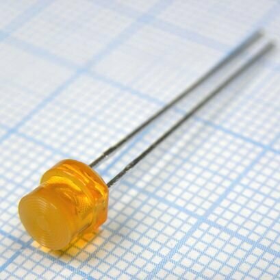Светодиод LED 5MM O L-433EDT 8M оранжевый