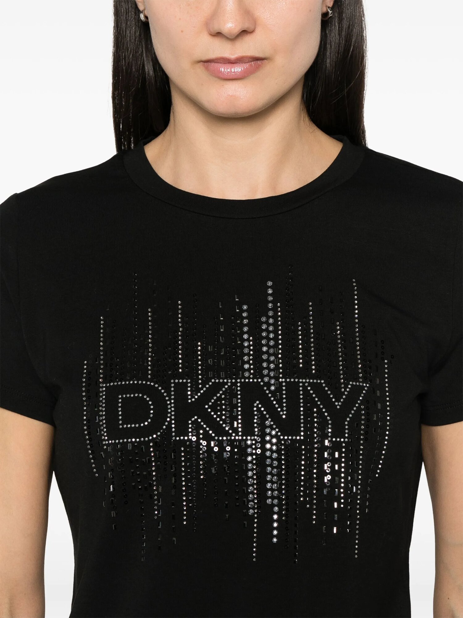 Футболка DKNY, размер S, черный — фото 1