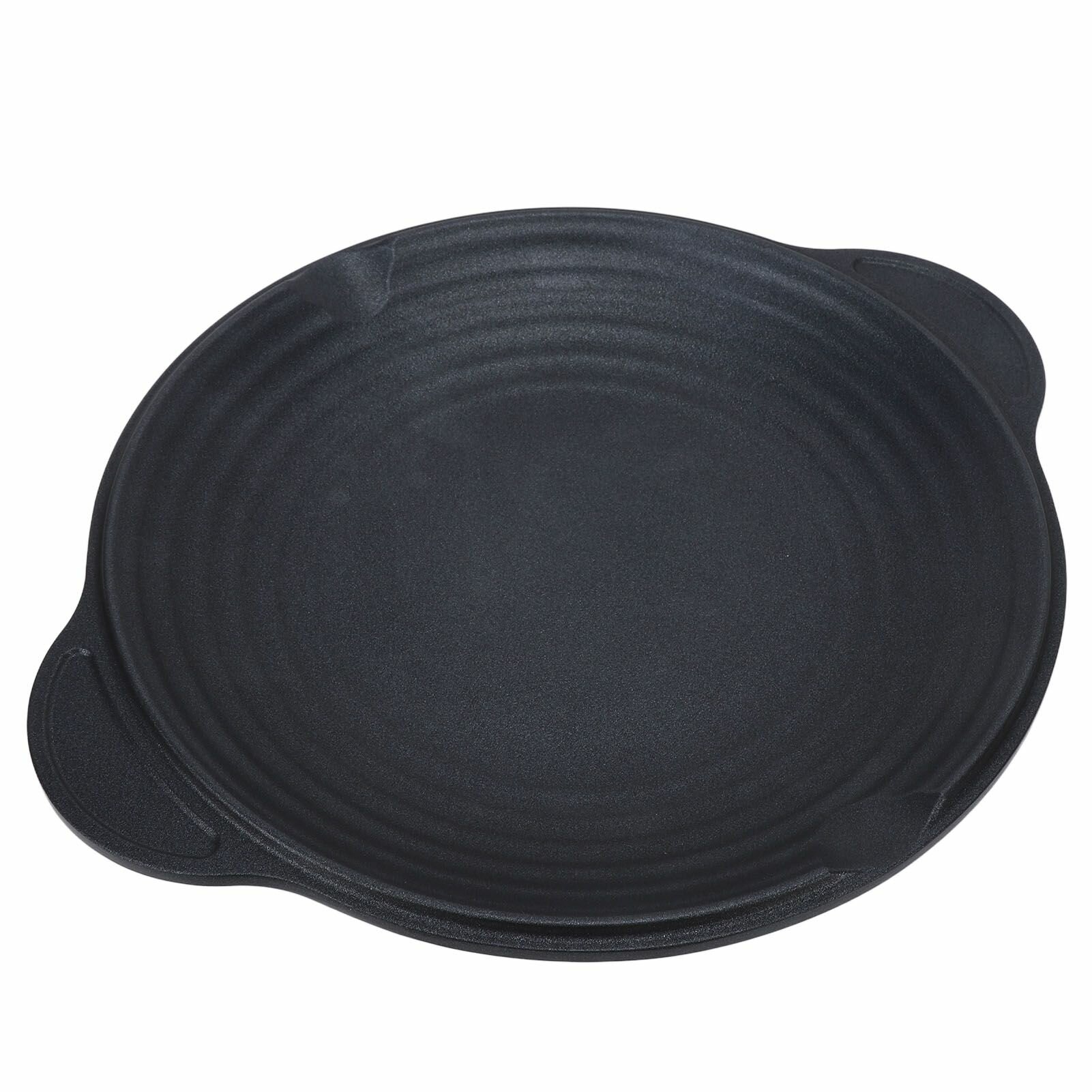 Корейская сковорода для барбекю круглая из алюминиевого сплава с высокой теплопроводностью и антипригарным покрытием, материал: алюминиевый сплав, вес: прибл. 1064 г