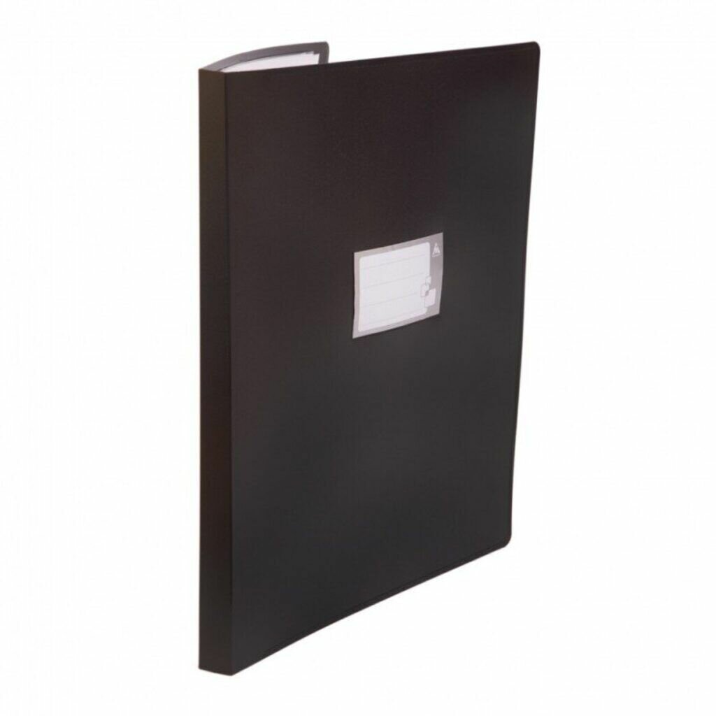 Папка файл А3 20лист 0,80мм, вертикальная, чёрная