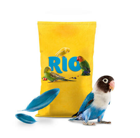 RIO 20 кг корм для средних попугаев в период линьки