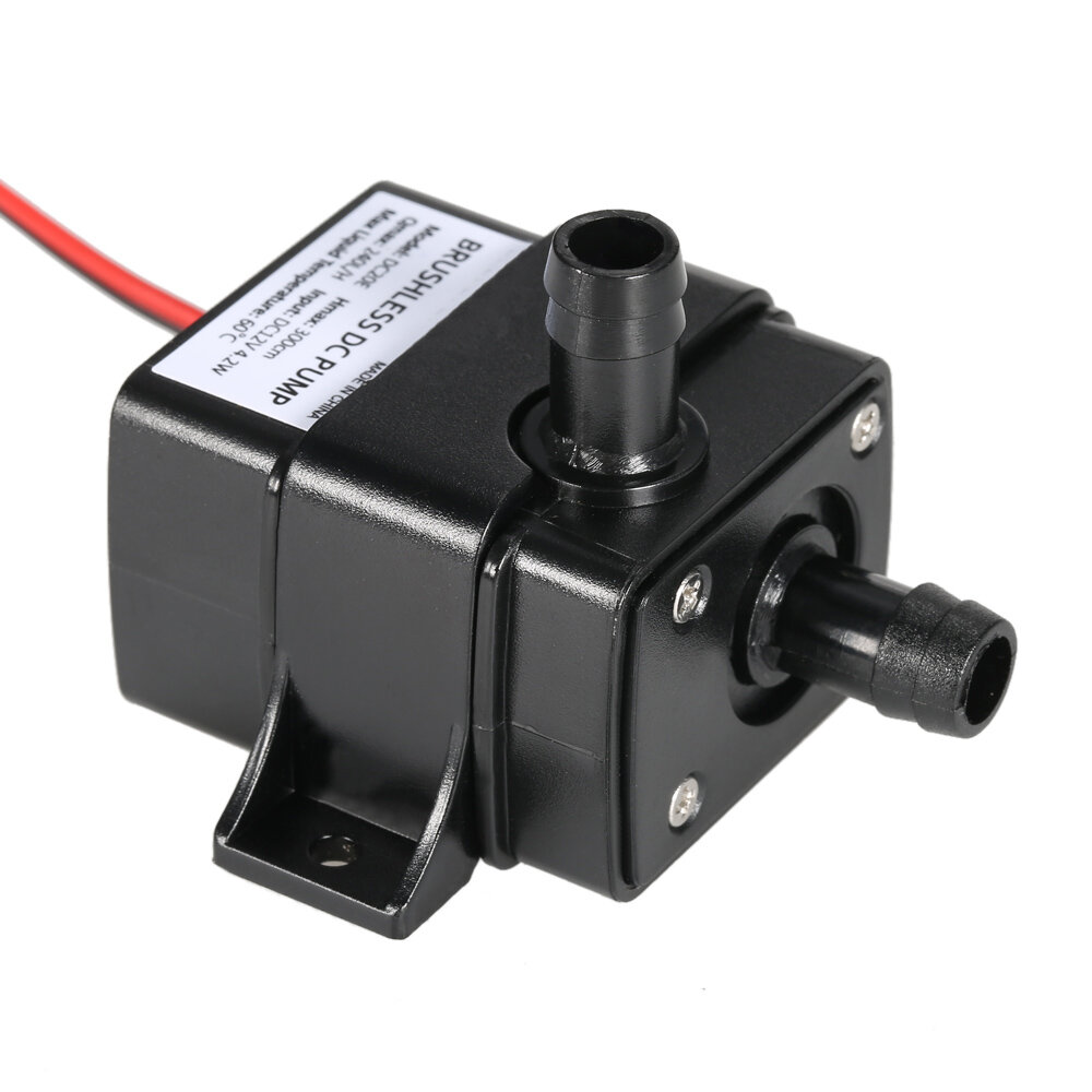 Decdeal DC12V 4,2W Мини-бесщеточный погружной водяной насос для аквариума, аквариума, фонтана, цветочного горшка