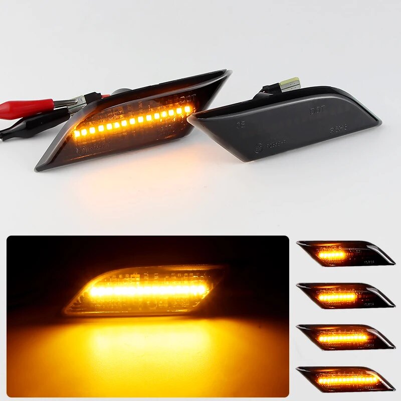 2 шт. LED указатели поворота Black Dynamic для VW T6.1 2020+