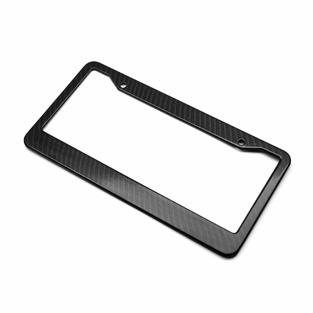 Рамка Номерного знака с Рисунком из Углеродного Волокна Крепление Номерного Знака для автомобилей США