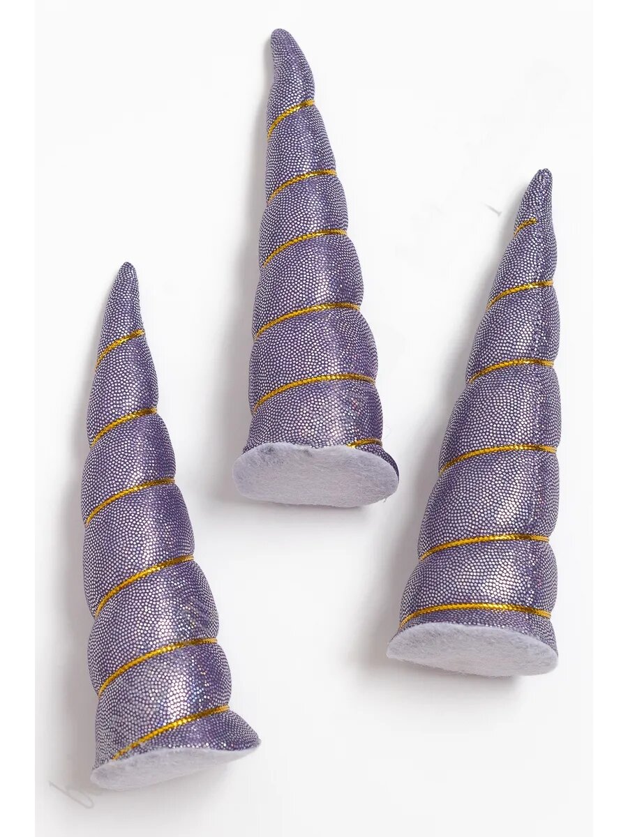 Рожки объемные 13 см (1шт)