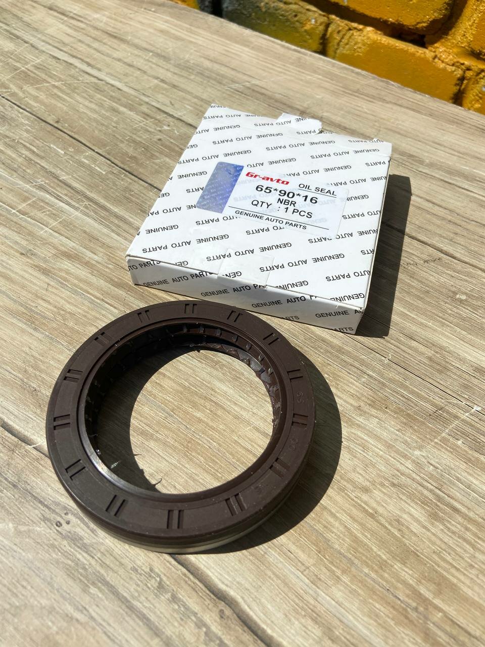 Сальник задней ступицы, двойной, производство Корея, для автомобилей ГАЗель Бизнес и Next