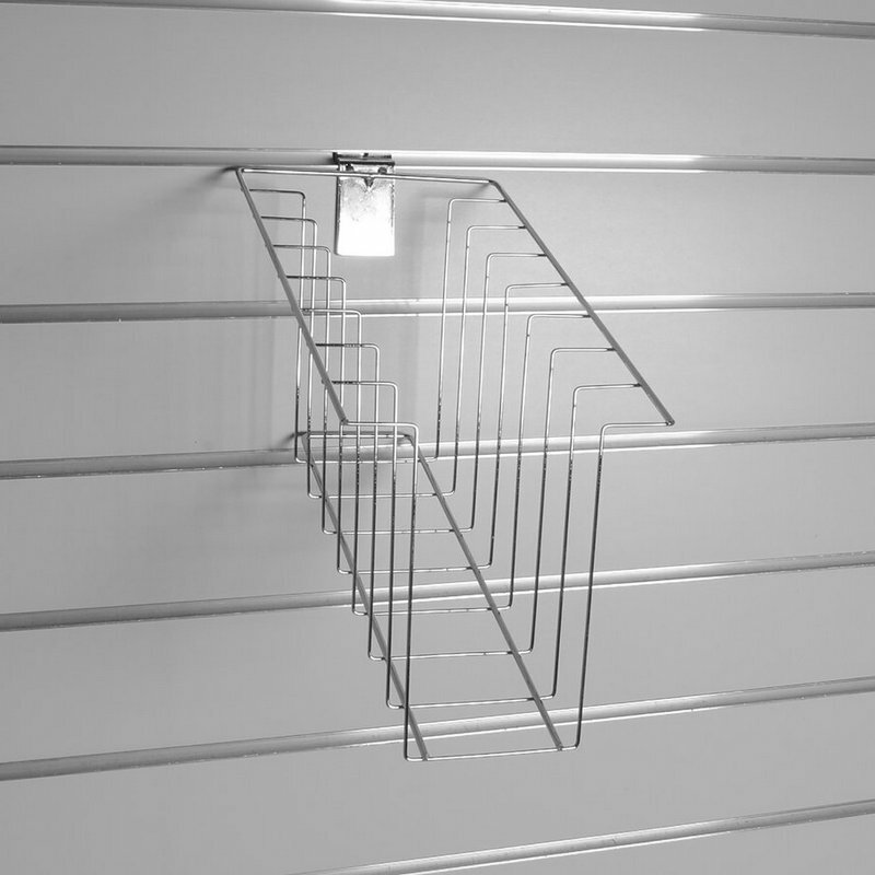 Кронштейн для чулок на экономпанель, Держатель колгот на 8 ячеек, хром- 2 шт.