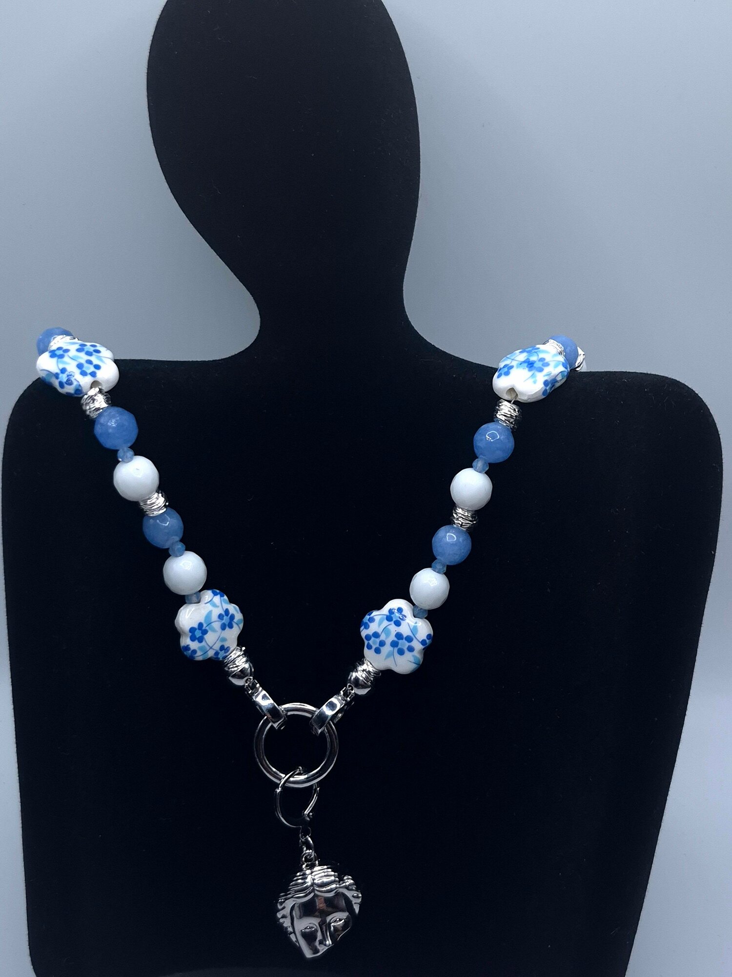 Чокер, халцедон, агат, керамика