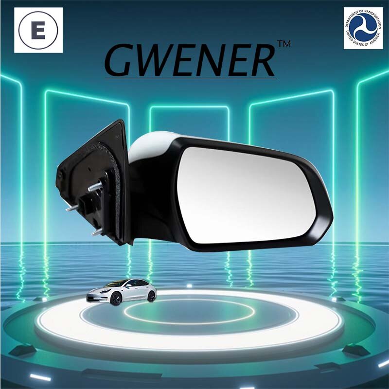 16-21 Зеркало заднего вида IX25 в сборе с 6-проводной правой стороной белое