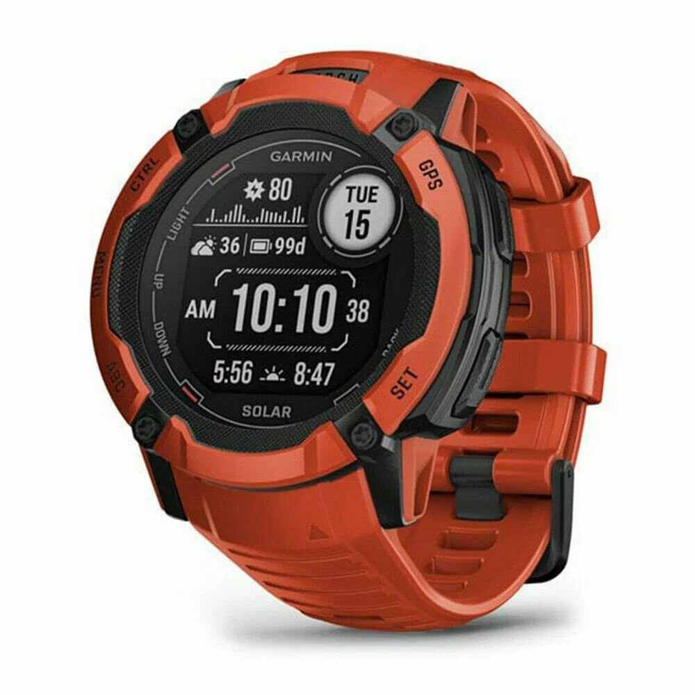 Умные часы Watch Garmin Instinct 2X Solar Red