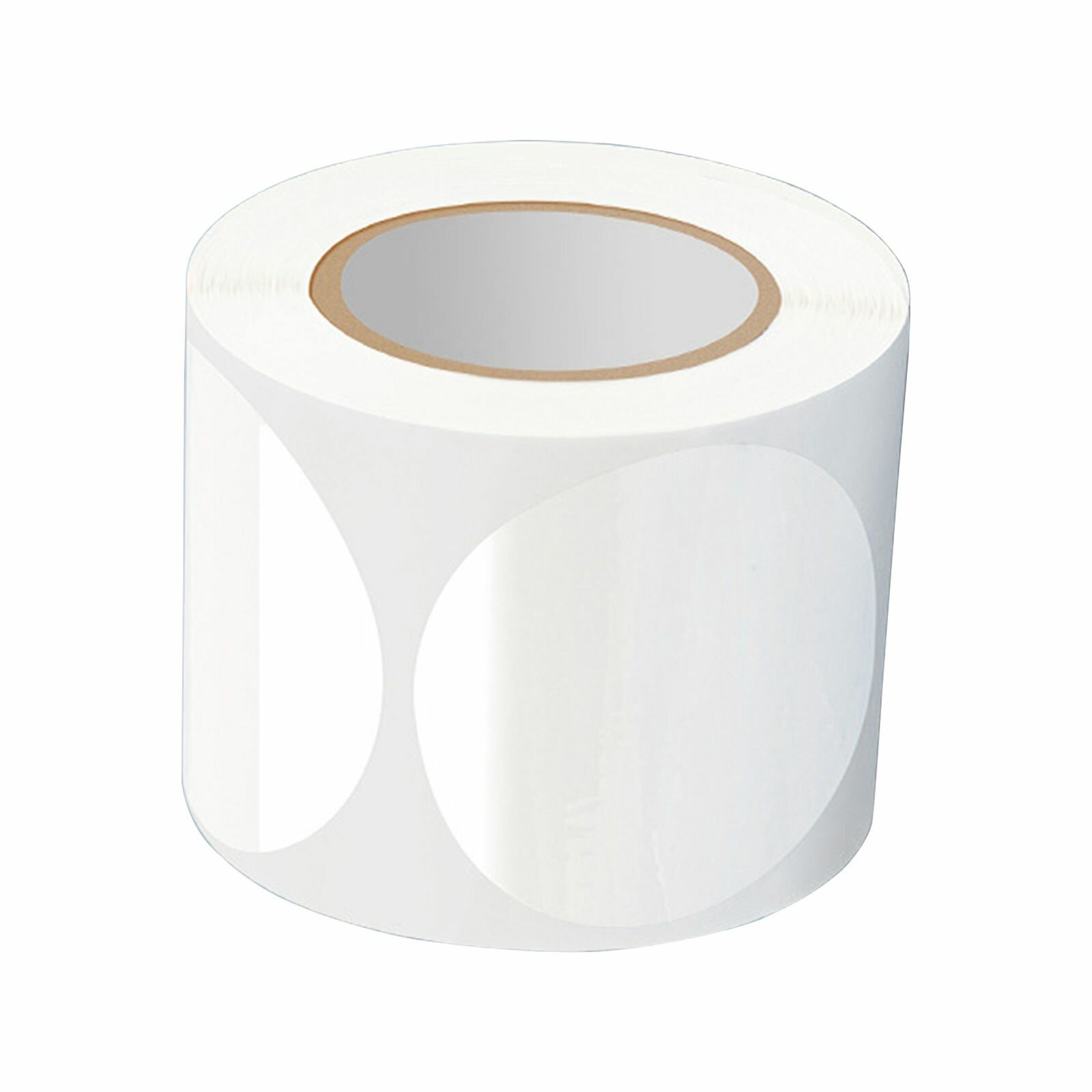 Прозрачные клейкие ПВХ этикетки для конвертов и упаковки