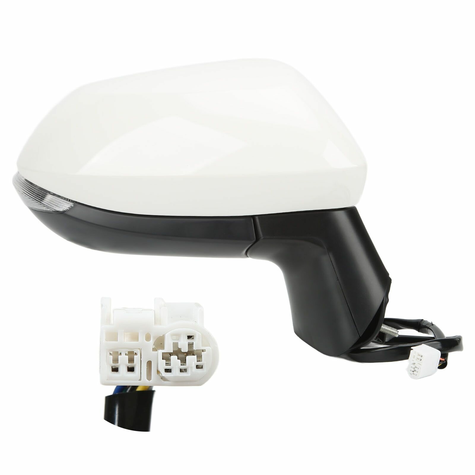 Правое белое зеркало с подогревом для Corolla E210 2020-2022