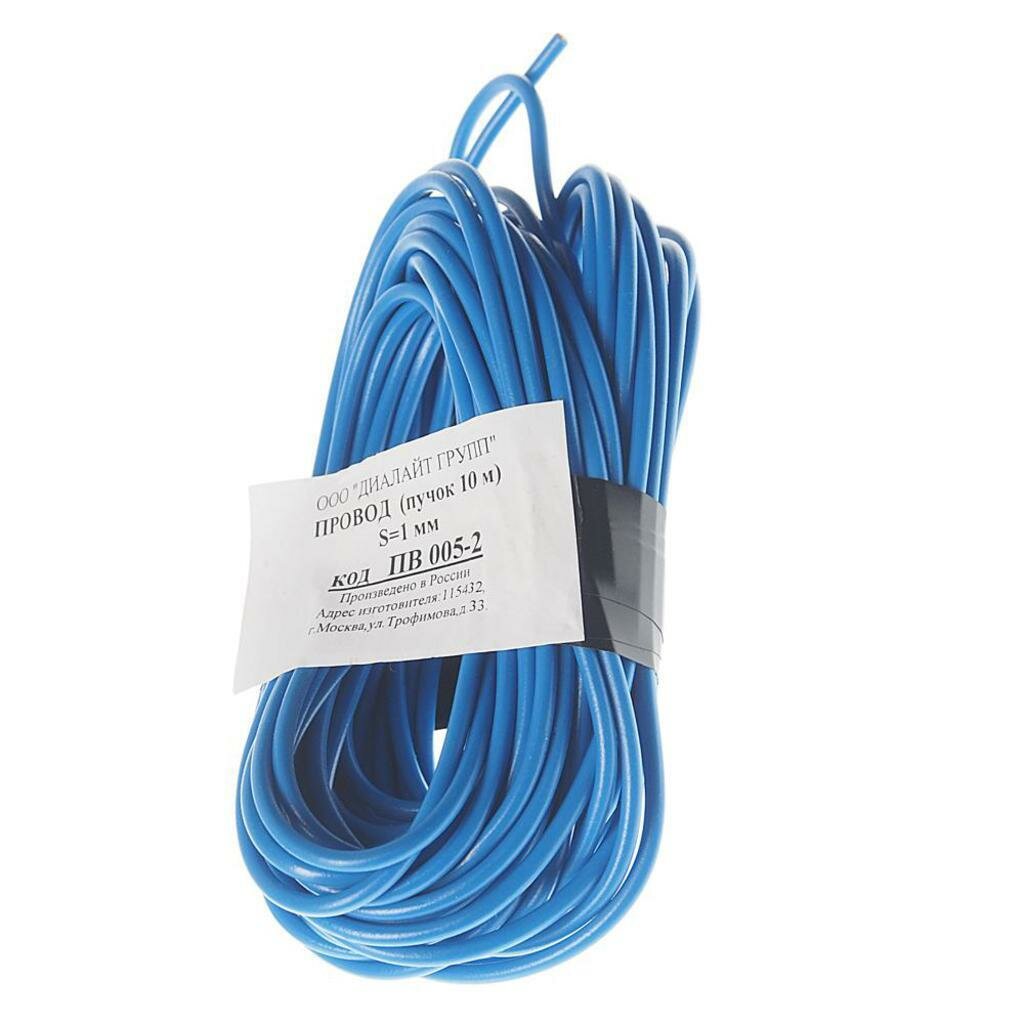 Провод монтажный ПГВА 10м (сечение 1.0 кв. мм) АЭД